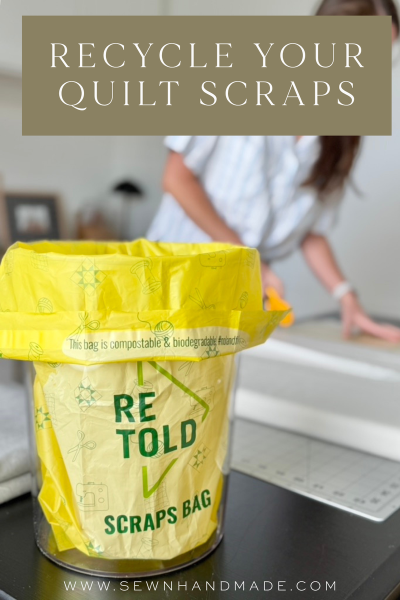 Recycle Your Quilt Fabric Scraps – Sewn Modern Quilt Patterns by Amy Schelle