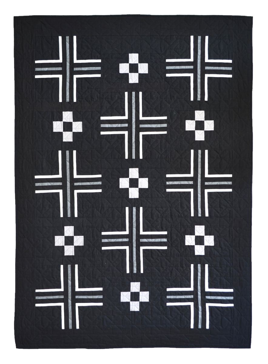 Mudroom Quilt PAPER Pattern – Sewn Modern Quilt Patterns by Amy Schelle