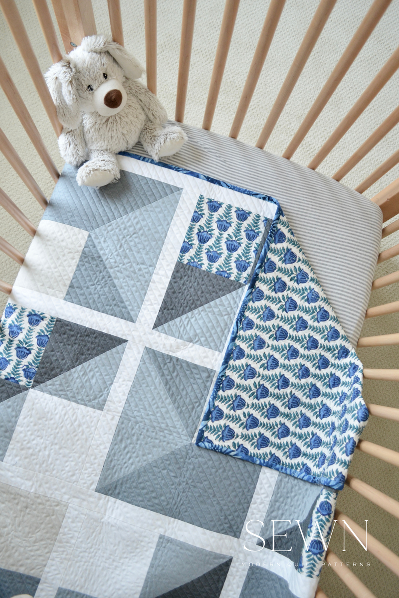 Perfect Placement PAPER Pattern – Sewn Modern Quilt Patterns by Amy Schelle